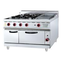China GlEAD GL-RS-4G Gas Powered Commercial Restaurant Cooking Equipment Stainless Steel 1200x900x850 for sale