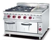 China GLEAD GL-RS-4G Commercial Stainless Steel Gas Cooking Equipment NG/LPG 3.95/5.66Kg/h for sale