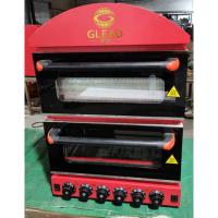 China Stainless Steel Commercial Pizza Bread Oven ZH-2M-H 4kw 220-240V Baking Equipment for sale