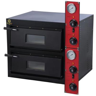 China Stainless Steel Electric Pizza Bread Baking Oven 8.4kw 220-240V Commercial PZ-02 for sale