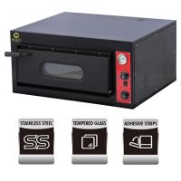 China Stainless Steel Commercial Pizza Bread Oven 4.2KW 380V High Productivity Baking Equipment for sale