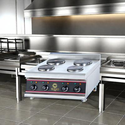 China HS-10D Commercial Cooking Plate 600x600x850mm with Digital Control 0-300°C Temperature Range for Restaurants for sale