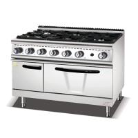 China Commercial Stainless Steel Gas Restaurant Cooking Equipment 176kg 1200mm for sale