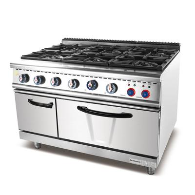 China Commercial Gas Restaurant Cooking Equipment 176kg Stainless Steel NG/LPG 1200x900mm for sale