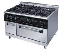 China Heavy Duty Stainless Steel Gas Cooking Equipment R13/4 Connection 176kg Load Capacity for sale