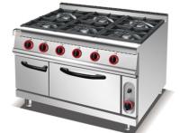 China GlEAD GL-RS-6 Commercial Gas Cooking Range NG/LPG 3.95/5.66Kg/h 1200mm for sale