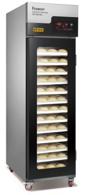 China Stainless Steel Commercial Proofer 13 Tray 2.6KW Electric Baking Equipment Knob Control for sale