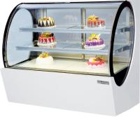 China Electric Marble Base Cake Display Showcase 1200mm 110V 220V Insulated Commercial Bakery Equipment for sale