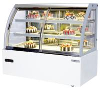China Professional Cake Display Cabinet with Marble/Stainless Steel Base for sale
