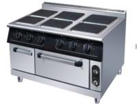 China GLEAD GL-TT-6 29KW Commercial Electric Cooking Equipment Stainless Steel 300x300mm Plate for sale
