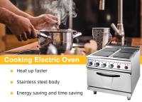 China Commercial Stainless Steel Electric Restaurant Cooking Equipment 21KW 139kg for sale