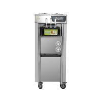 China 220V 1.5KW Commercial Ice Cream Machine with Stainless Steel Base 16-18L/H for sale