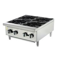 China Stainless Steel Gas Griddle 1200mm Commercial Kitchen Cooking Equipment 18 Power LPG/NG for sale