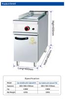 China GLEAD GL-XG 330x580x20 Griddle Plate Commercial Gas Cooking Equipment LPG/NG 6 for sale