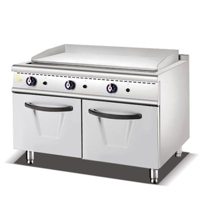 China GLEAD Stainless Steel Gas Griddle 1140x610mm 1.29/1.92Kg/h LPG NG Commercial Cooking Equipment for sale