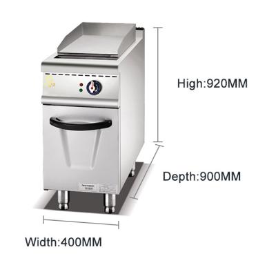 China Commercial Stainless Steel Gas Restaurant Range GL-RG-1200 18 Power LPG/NG 1200mm for sale