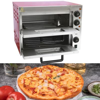China 3kw 220-240V Commercial Electric Pizza Baking Oven with 400x400mm Stone Base for sale