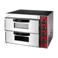 China Electric Commercial Baking Oven 3kW 220-240V 2 Decks Pizza Bakery Equipment for sale