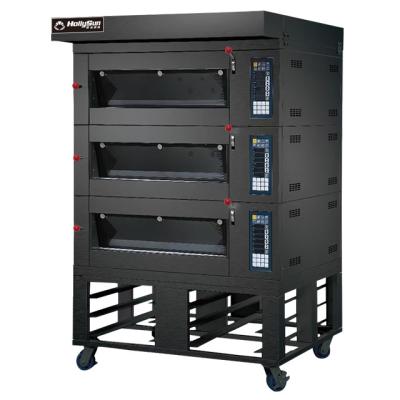 China Commercial 6-Tray Electric Baking Oven 20.7kw 380V for Pizza Shop Bakery for sale