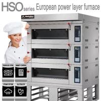 China 6-Tray Commercial Electric Pizza Oven 20.7kW 380V Bakery Equipment 40x60cm for sale