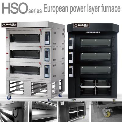 China 6-Tray Electric Commercial Baking Oven 20.7kw 380V for Pizza Shop Bakery for sale