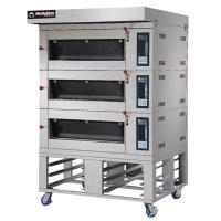 China Electric Commercial Baking Pizza Oven 6 Tray 20.7kw 380V Industrial Bakery Equipment for sale