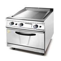 China GLEAD GL-RGE-R 12+5kw Electric Griddle Cooking Equipment Stainless Steel 214kg 800x900x850mm for sale