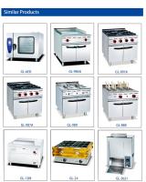 China GLEAD GL-RGE-R Stainless Steel Electric Griddle 800x900x850 12+5kw Commercial Kitchen for sale