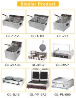 China GLEAD GL-RC-2 Stainless Steel Gas Fast Food Kitchen Equipment 800x900x850mm 174kg for sale