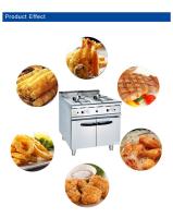 China Stainless Steel Gas Restaurant Cooking Equipment GL-RC-2 800x900x850mm 174kg for sale