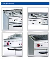 China Stainless Steel Gas Restaurant Cooking Equipment GL-RC-2 800x900x850mm 174kg for sale
