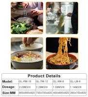 China GLEAD GL-RM-6 Gas Pasta Cooker 800x900x850+70mm LPG/NG 31 Stainless Steel Commercial Kitchen Equipment for sale