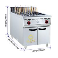 China Gas Pasta Cooker GL-RM-6 800x900x850mm 30x2L Tank Capacity R13/4 Connection for sale