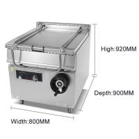 China GLEAD GL-RS 80L Gas Tilting Braising Pan Stainless Steel 1.76/2.2Kg/h LPG/NG for sale