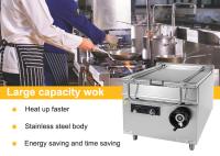 China GLEAD GL-RS 80L Gas Tilting Braising Pan Stainless Steel 1.76/2.2Kg/h LPG/NG for sale