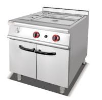 China Gas Bain Marie with Cabinet 100kg Stainless Steel LPG/NG 1.58/2.28kg/h Commercial Cooking Equipment for sale