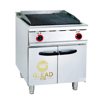 China GLEAD GL-RH 17 LPG NG Gas Grill With Cabinet 686x600mm Griddle R13/4 Connection for sale