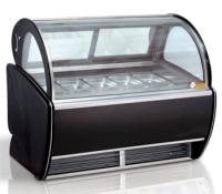 China Ice Cream Display Cabinet Air Cooling 6x2 GN 1/4 Pans 700W 220~240V for sale