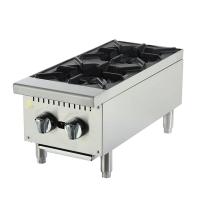China GLEAD GL-K6015R Stainless Steel Gas Counter Top Pasta Cooker LPG NG 6 Burner 38 G.W. for sale
