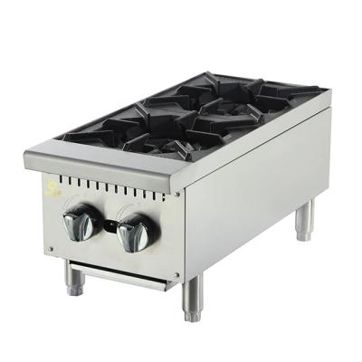 China GLEAD GL-K6015R Stainless Steel Gas Counter Top Pasta Cooker LPG NG 6 Burner 38 G.W. for sale