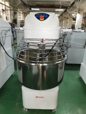 China 80L Spiral Mixer 17.8 Rpm Tank Speed Commercial Dough Mixer 25kg Capacity for sale