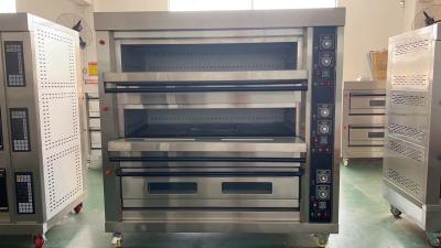 China Gas Deck Oven 9 Tray 40x60cm Commercial Cooking Equipment 0.3KW 220V for sale