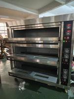 China Commercial Gas Deck Oven 9 Trays 380kg Heavy Duty Baking Equipment 220V for sale