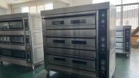 China Commercial Gas Deck Oven 9 Trays 380kg Heavy Duty Baking Equipment 220V for sale