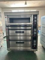 China Gas Powered 3 Deck 6 Trays Oven NBO-G306 40x60cm Tray for Baking Bread and Pastries for sale
