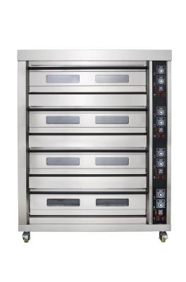 China Gas Deck Oven 16 Trays 40x60cm 0.3KW 220V 50Hz for Bakery Food Production for sale