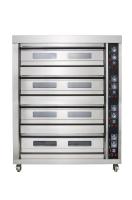 China 16 Tray Gas Deck Oven 220V 50Hz 0.3KW Commercial Bakery Equipment 1760x1095x2140mm for sale