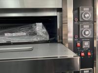 China 16 Tray Gas Deck Oven 220V 50Hz 0.3KW Commercial Bakery Equipment 1760x1095x2140mm for sale