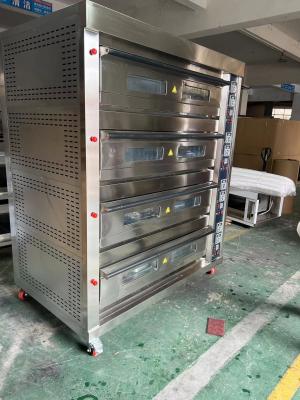 China 16 Tray Gas Deck Oven 494kg 0.3KW Commercial Bakery Bread Egg Tart French Cooking Equipment for sale