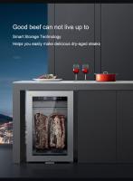 China Glead 168L Hotel Refrigerator Single Temperature Zone 160W Stainless Steel Door Liner for sale
